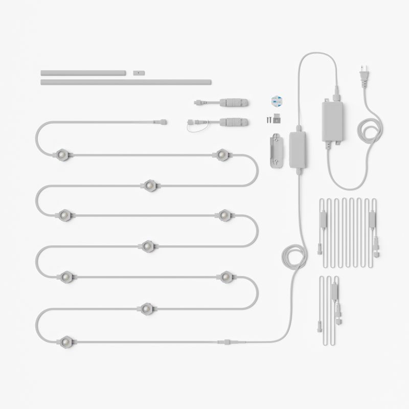 Nanoleaf Matter Smart Multicolor Permanent Outdoor Lights | RGBWIC ...